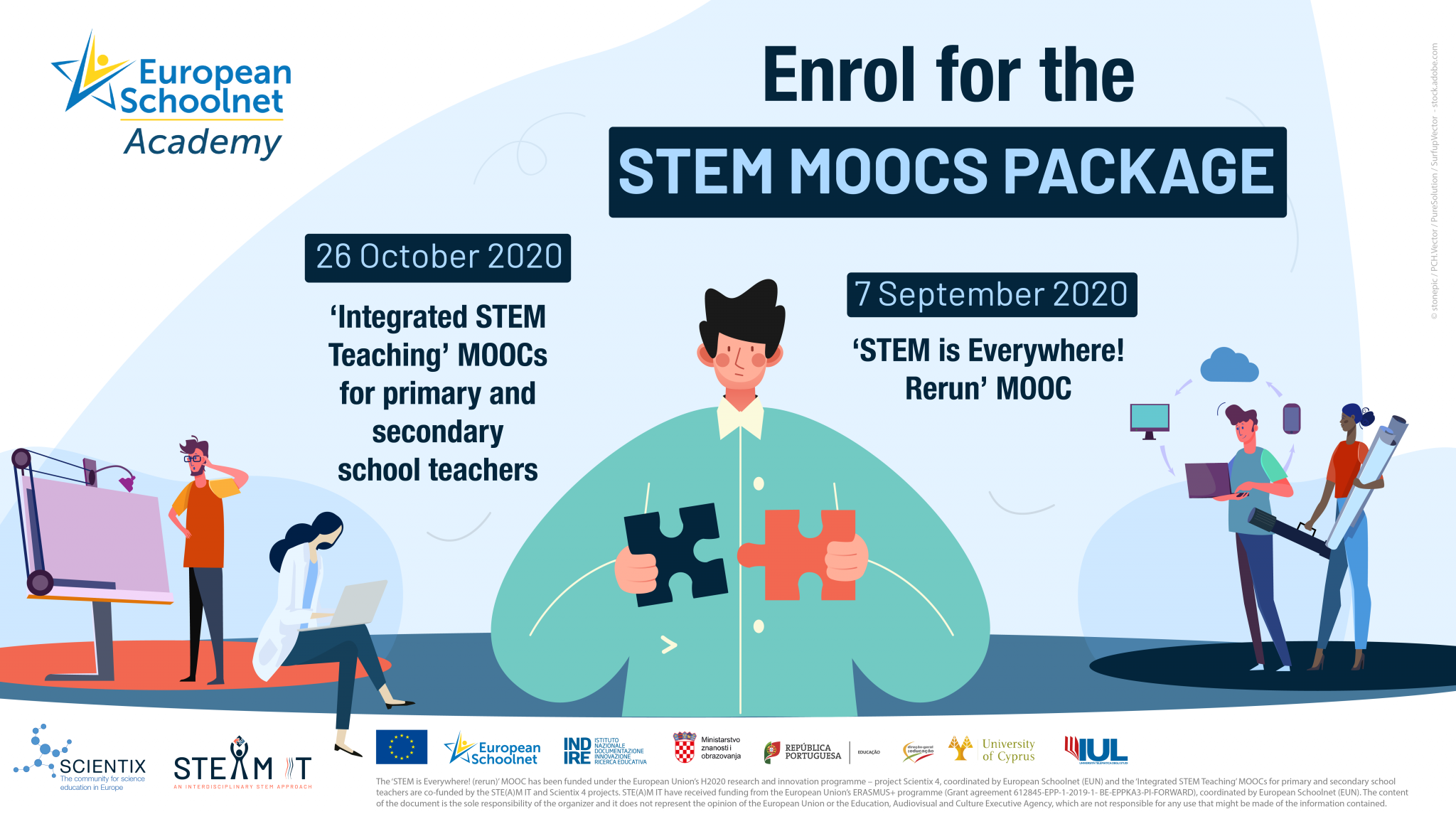 STEM MOOCs package from European Schoolnet Academy – STEAMonEdu